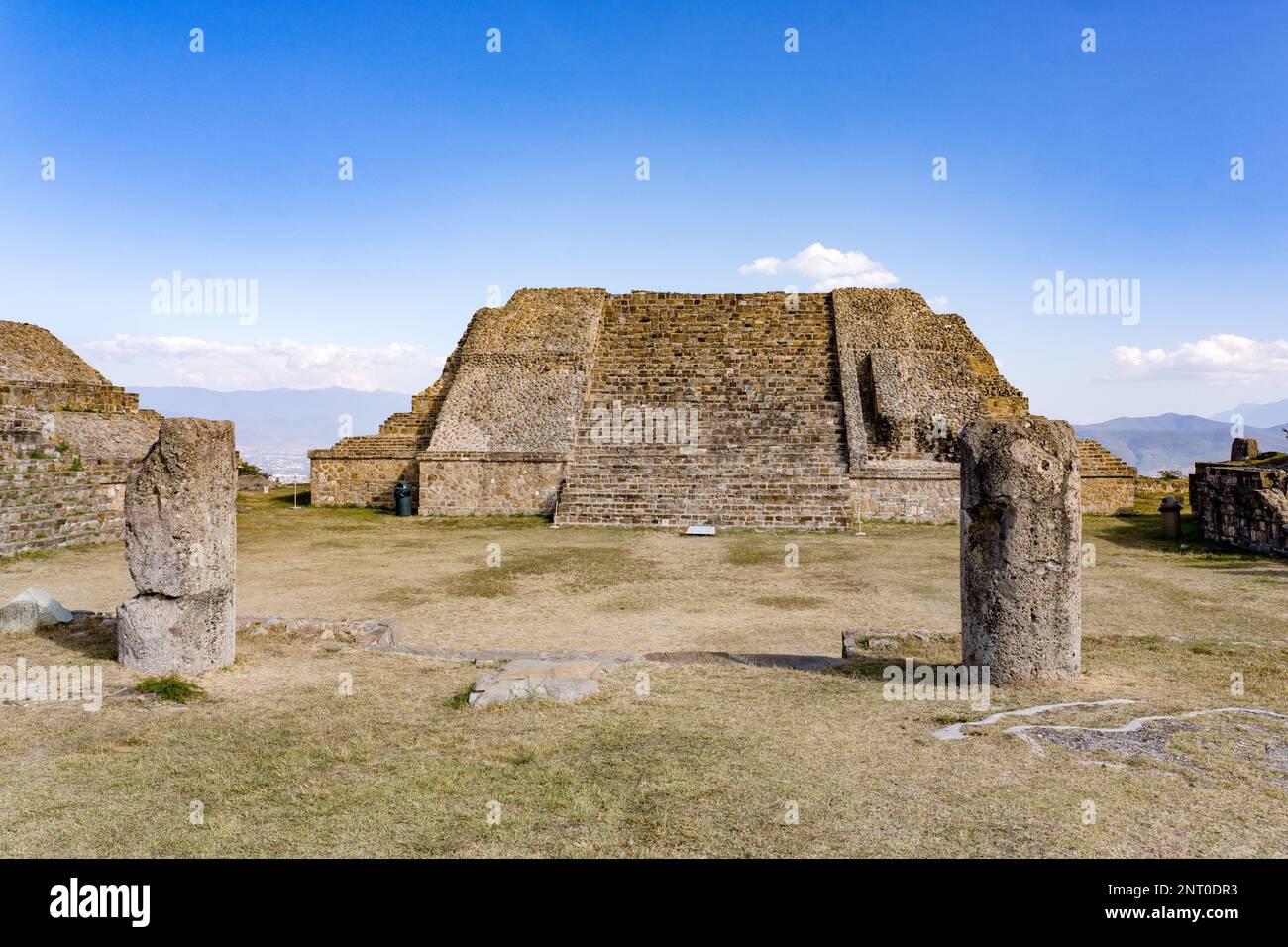 The Temple of the Two Pillars on the North Platform in the pre ...