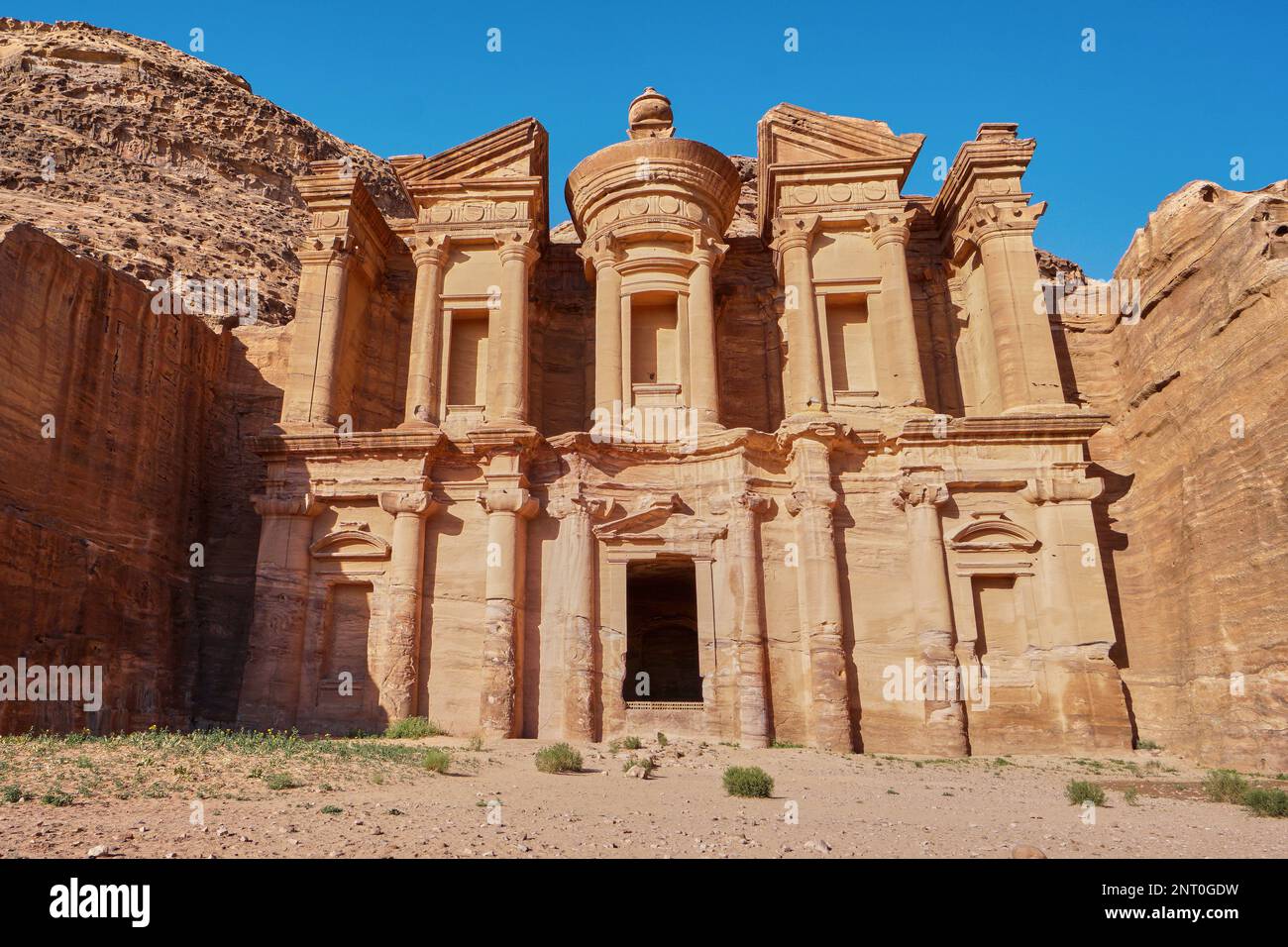 Ad Deir also known as El Deir - Monastery Temple in the ancient city of ...