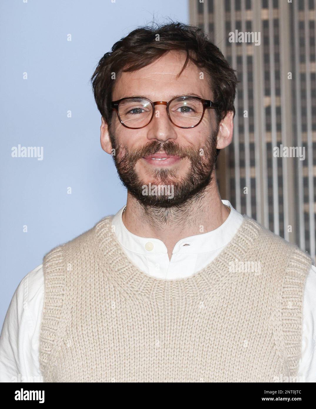 New York, NY, USA. 27th Feb, 2023. Sam Claflin at a public appearance ...