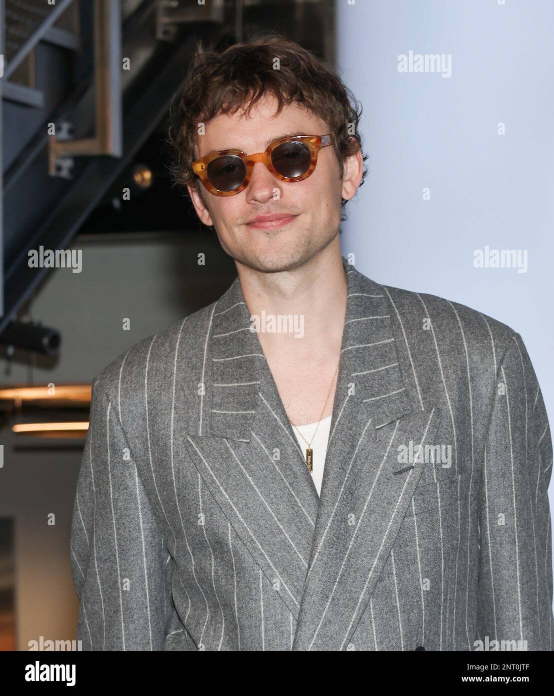 New York, NY, USA. 27th Feb, 2023. Josh Whitehouse at a public ...