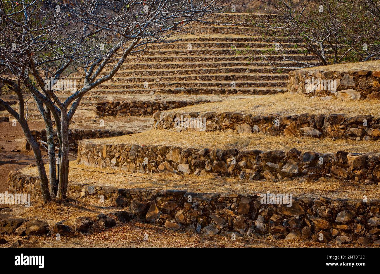 Guachimontones archaeological site , near Teuchitlan, Jalisco, Mexico ...