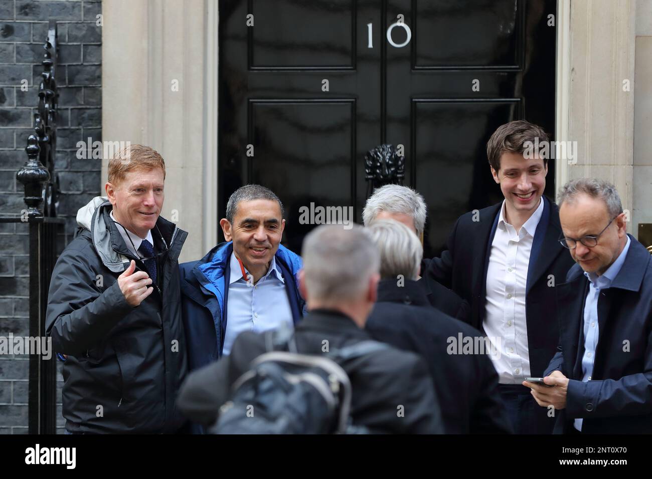 London, UK. 27th Feb, 2023. German oncologist and Biontech cofounder ...