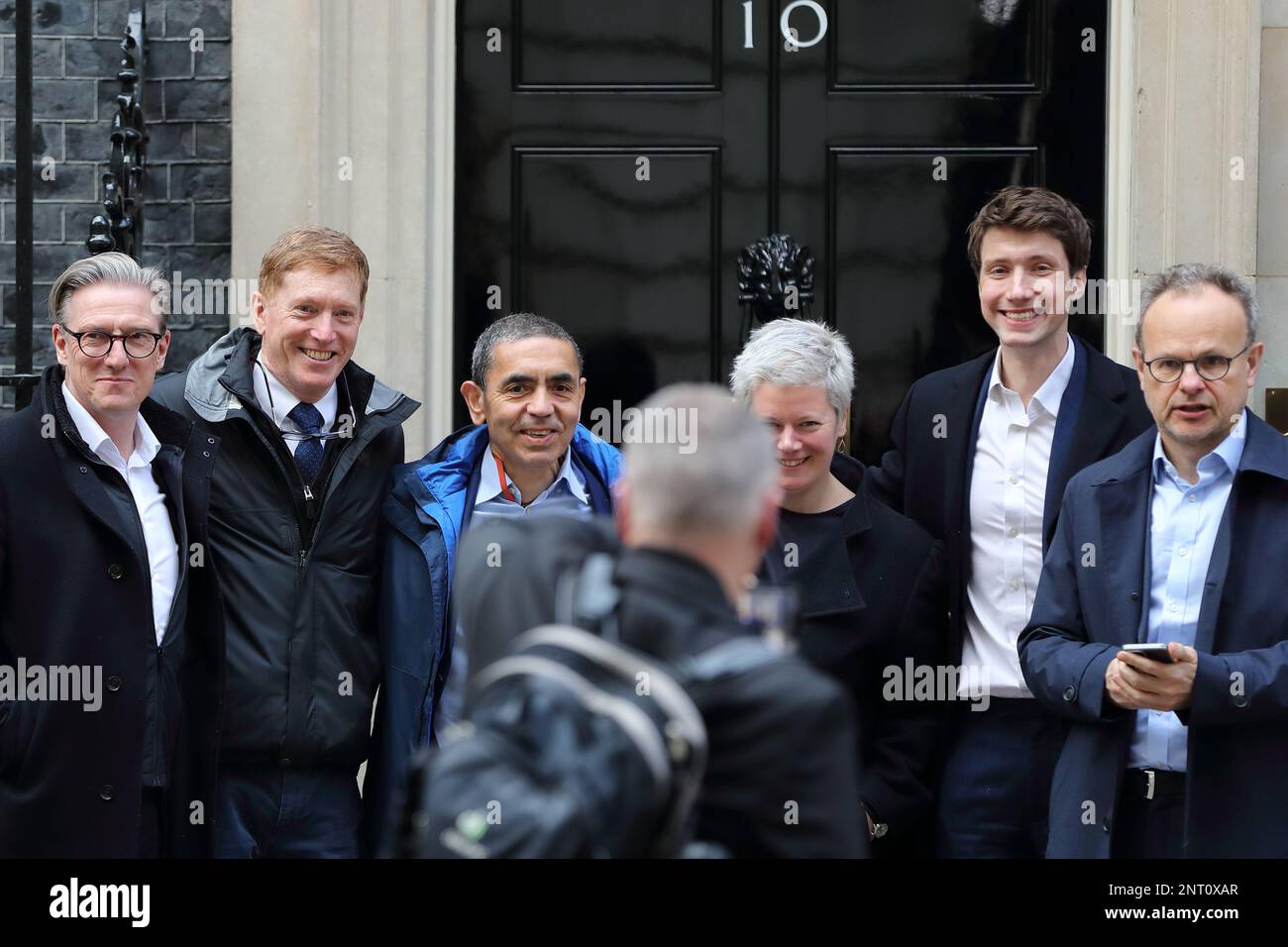 London, UK. 27th Feb, 2023. German oncologist and Biontech cofounder ...
