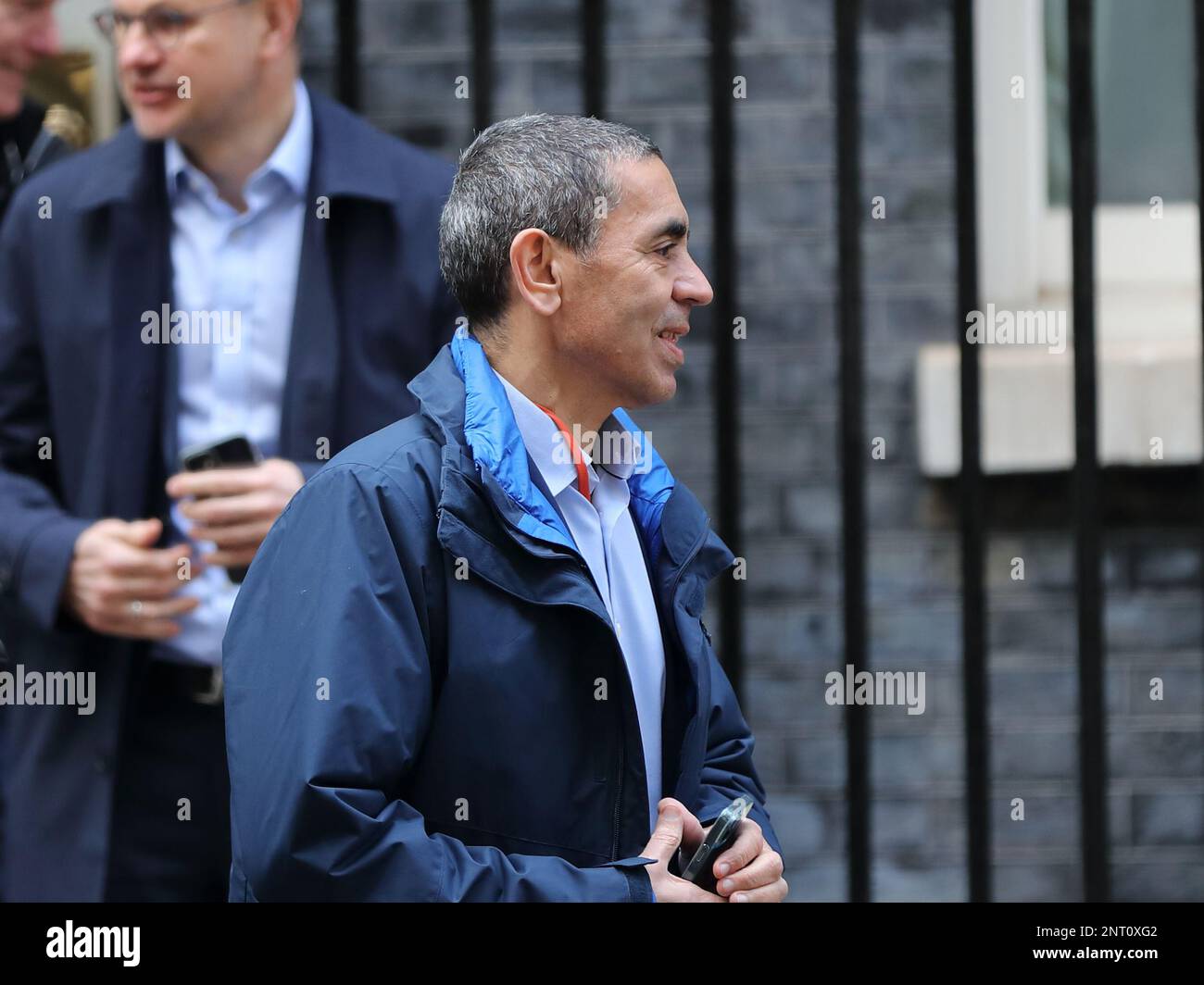 London, UK. 27th Feb, 2023. German oncologist and Biontech cofounder ...