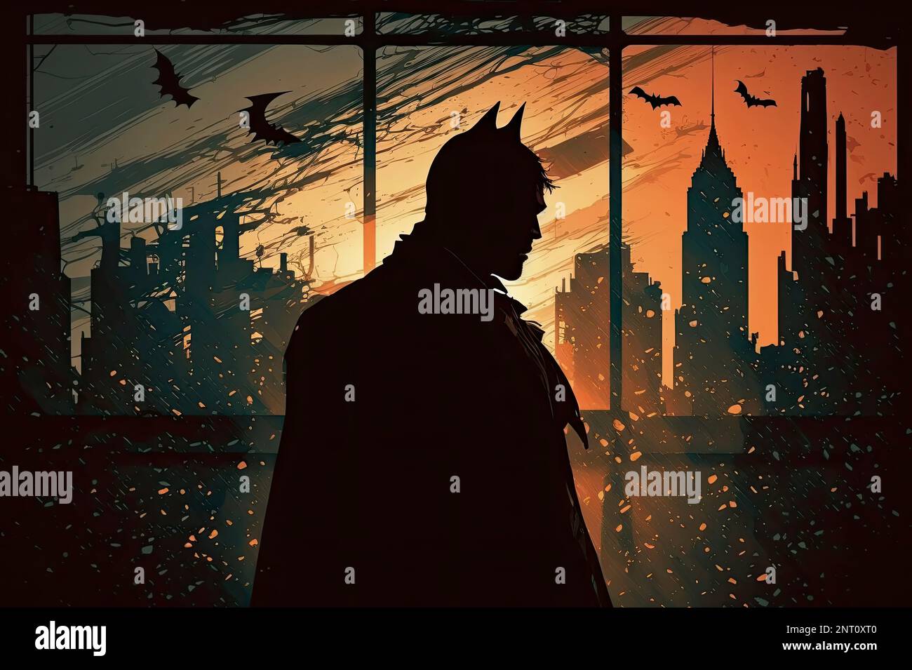 Batman universe hi-res stock photography and images - Alamy