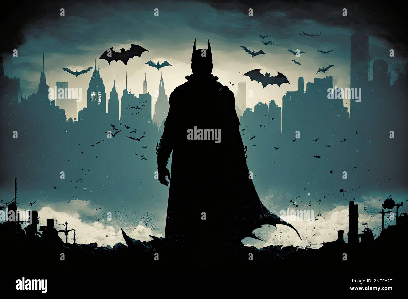 Batman universe hi-res stock photography and images - Alamy