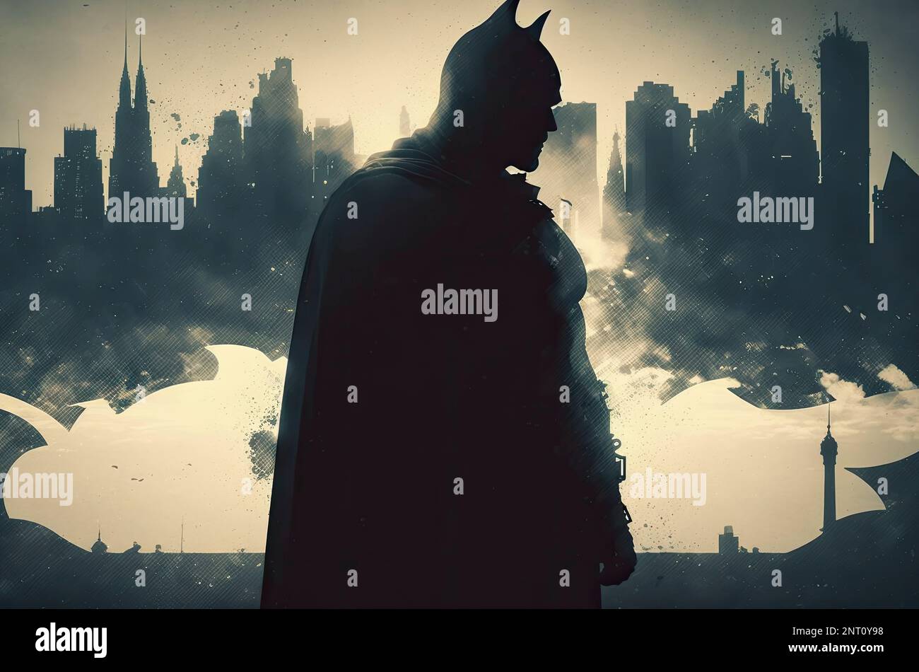 The Dark Knight Rises Chalk Logo