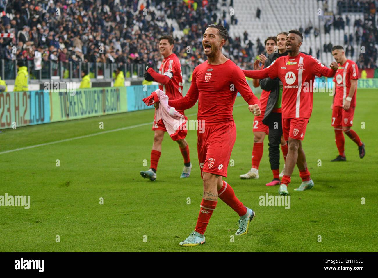 Armando Izzo (Associazione Calcio Monza) celebrates during the Serie A ...