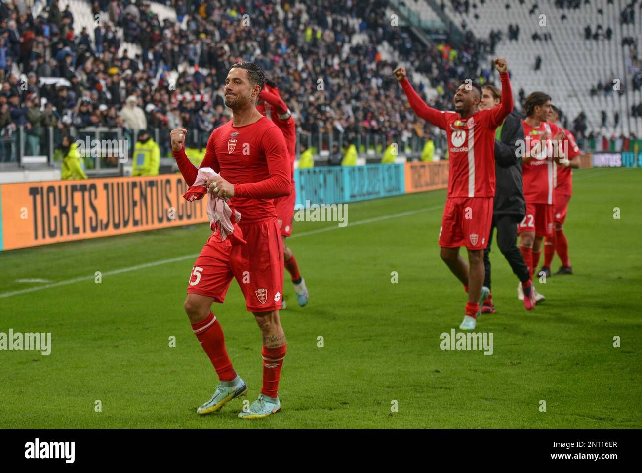 Armando Izzo (Associazione Calcio Monza) celebrates during the Serie A ...