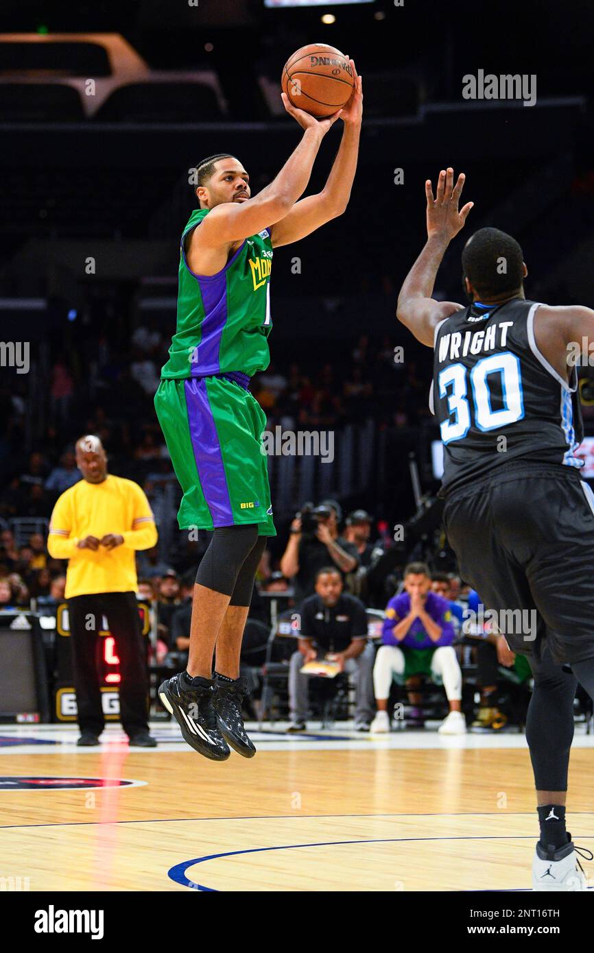 LOS ANGELES, CA - SEPTEMBER 01: 3 Headed Monsters forward Rodney Carney ...