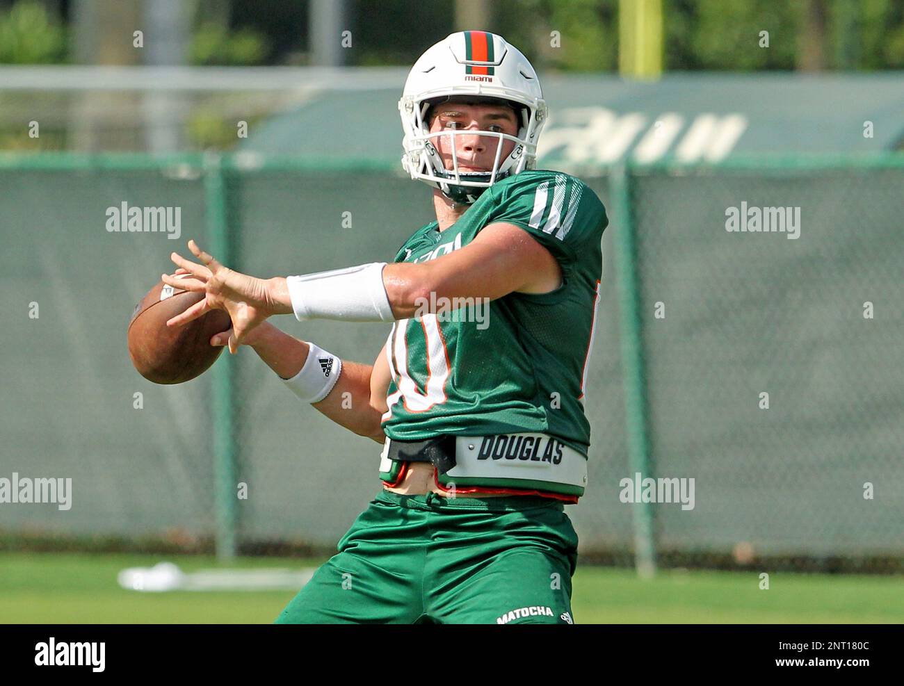 Miami hurricanes practice 9 11 2019 hi-res stock photography and images ...