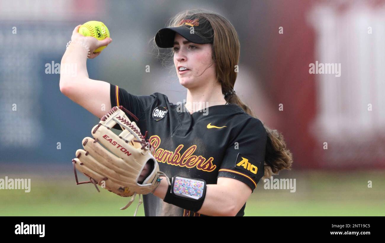 Loyola Chicago S Haley Wallace During An Ncaa Softball Game On Friday