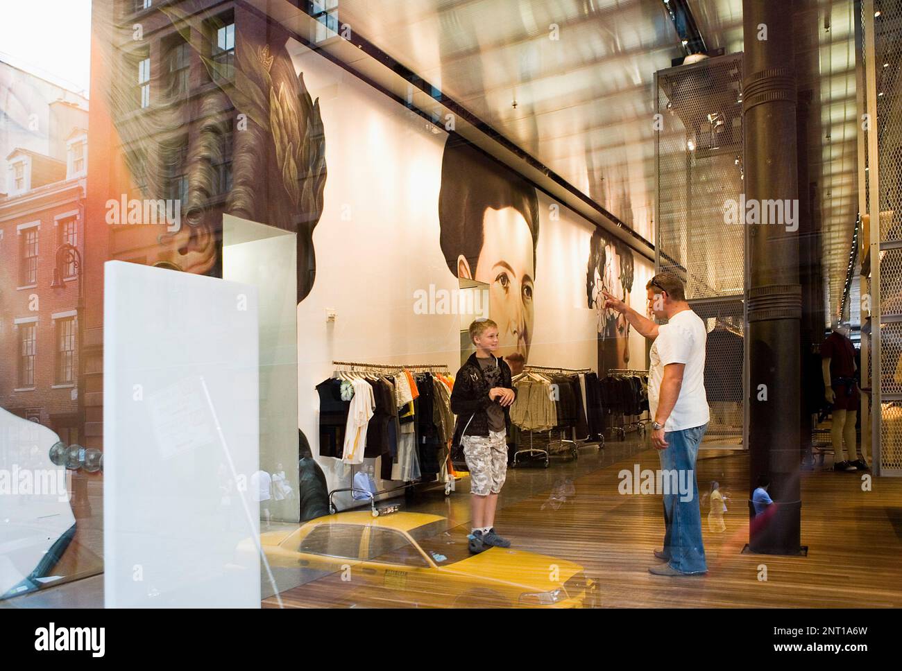 Soho. Prada. 575 Broadway,New York City, USA Stock Photo - Alamy