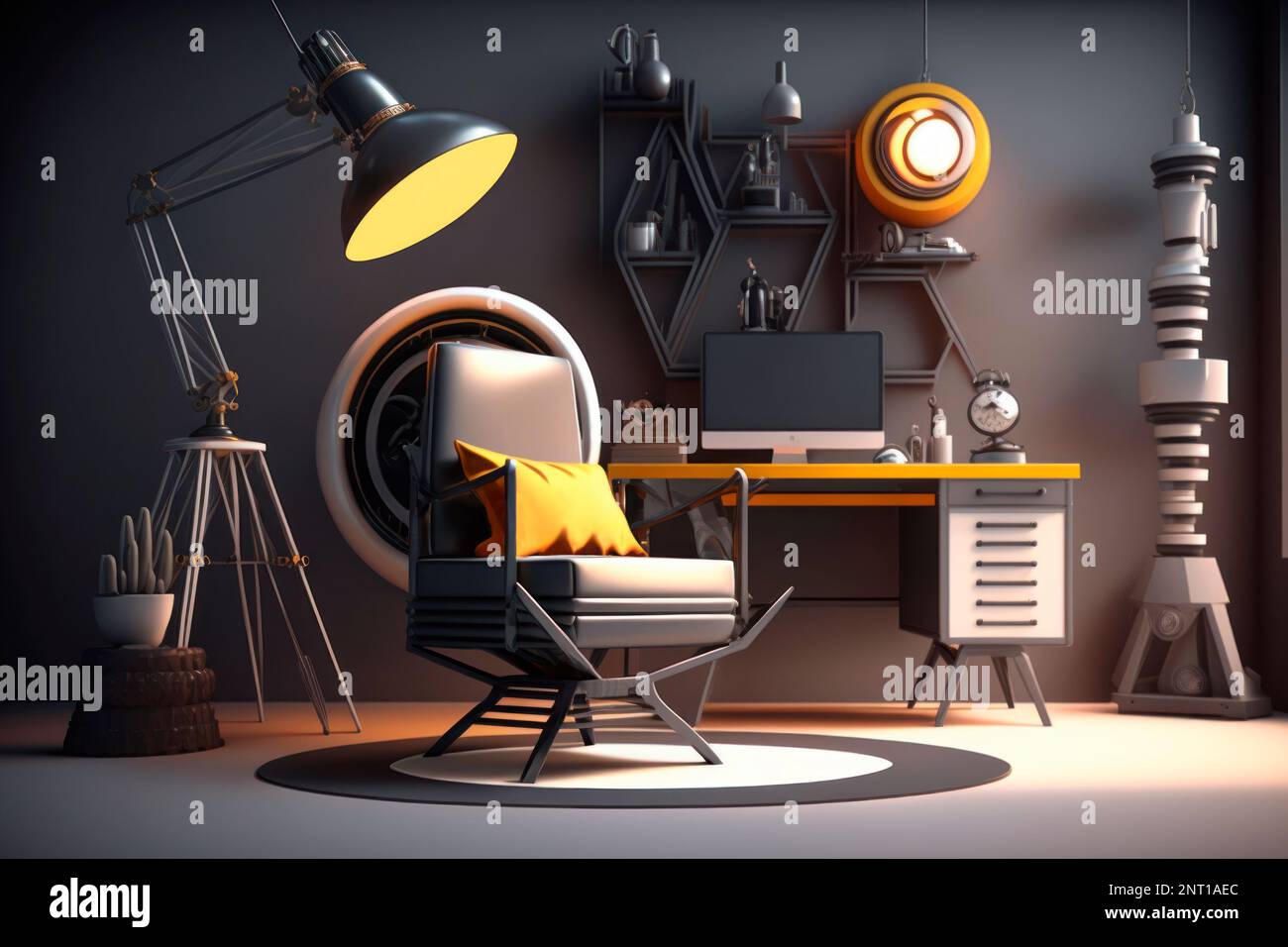 Cartoon room hi-res stock photography and images - Alamy