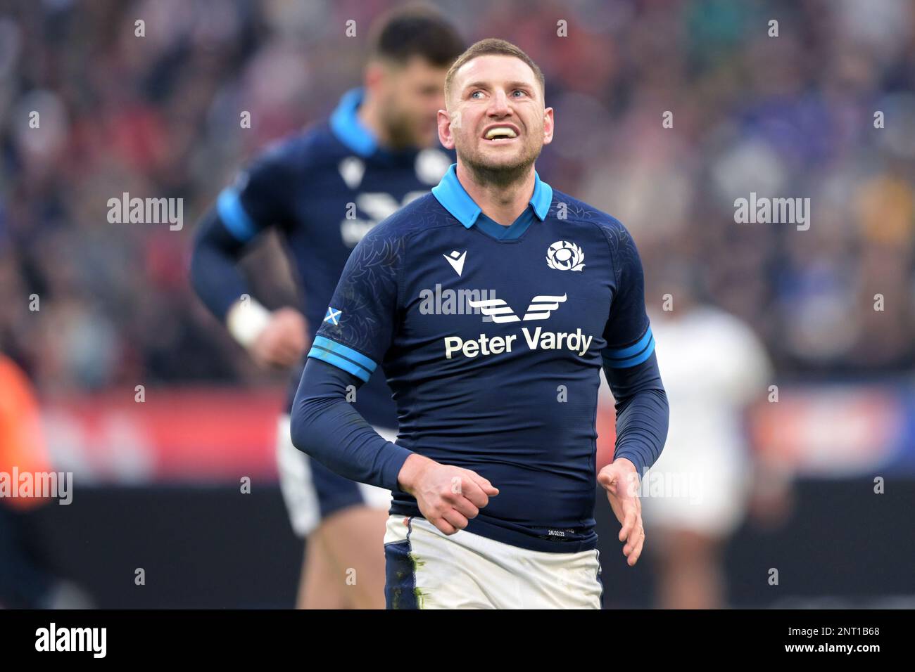 Paris, France. 26/02/2023, PARIS - Finn Russell of Scotland during the ...