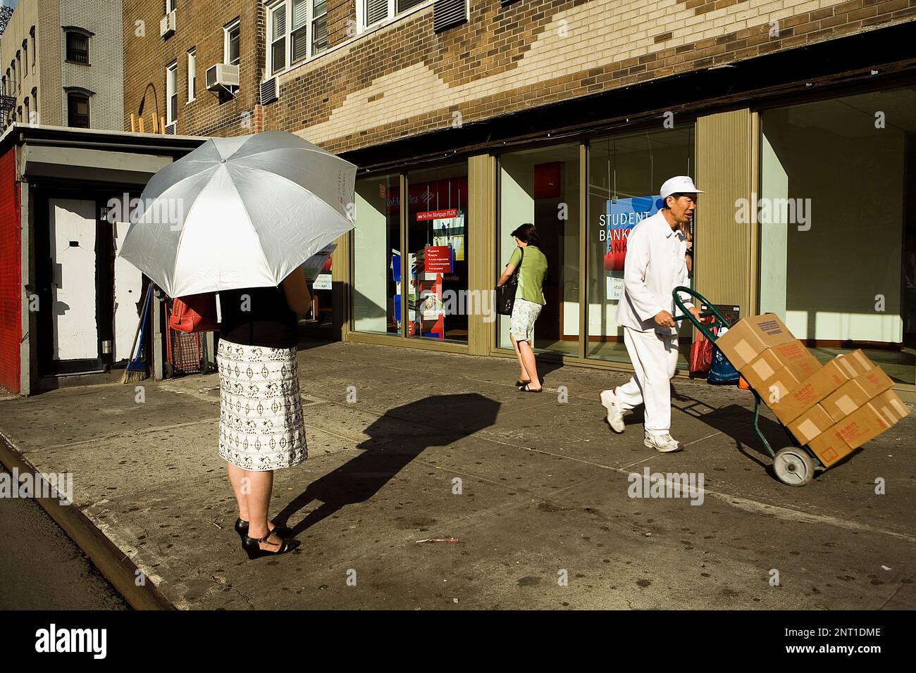 Chinatown. Bowery St,New York City, USA Stock Photo - Alamy