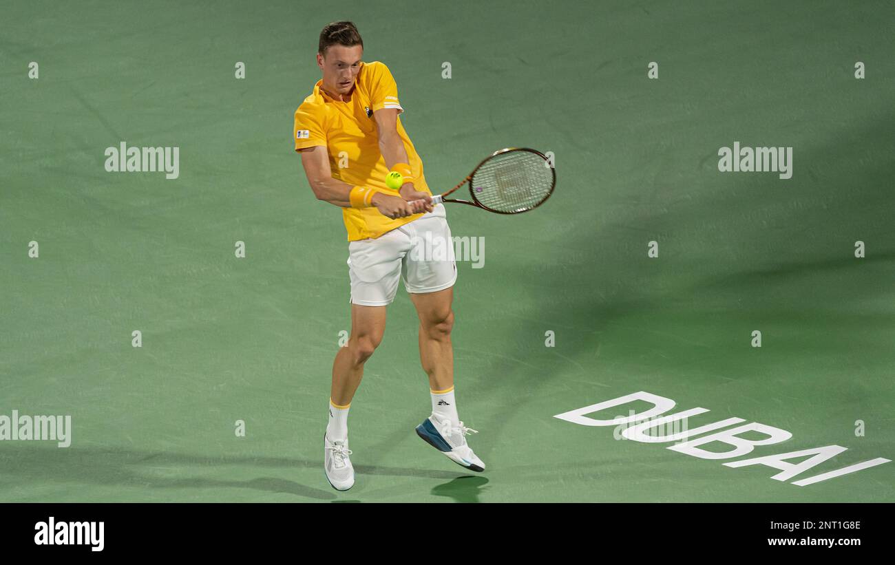 Dubai, United Arab Emirates. February 27, 2023, Alexander Zverev (GER ...