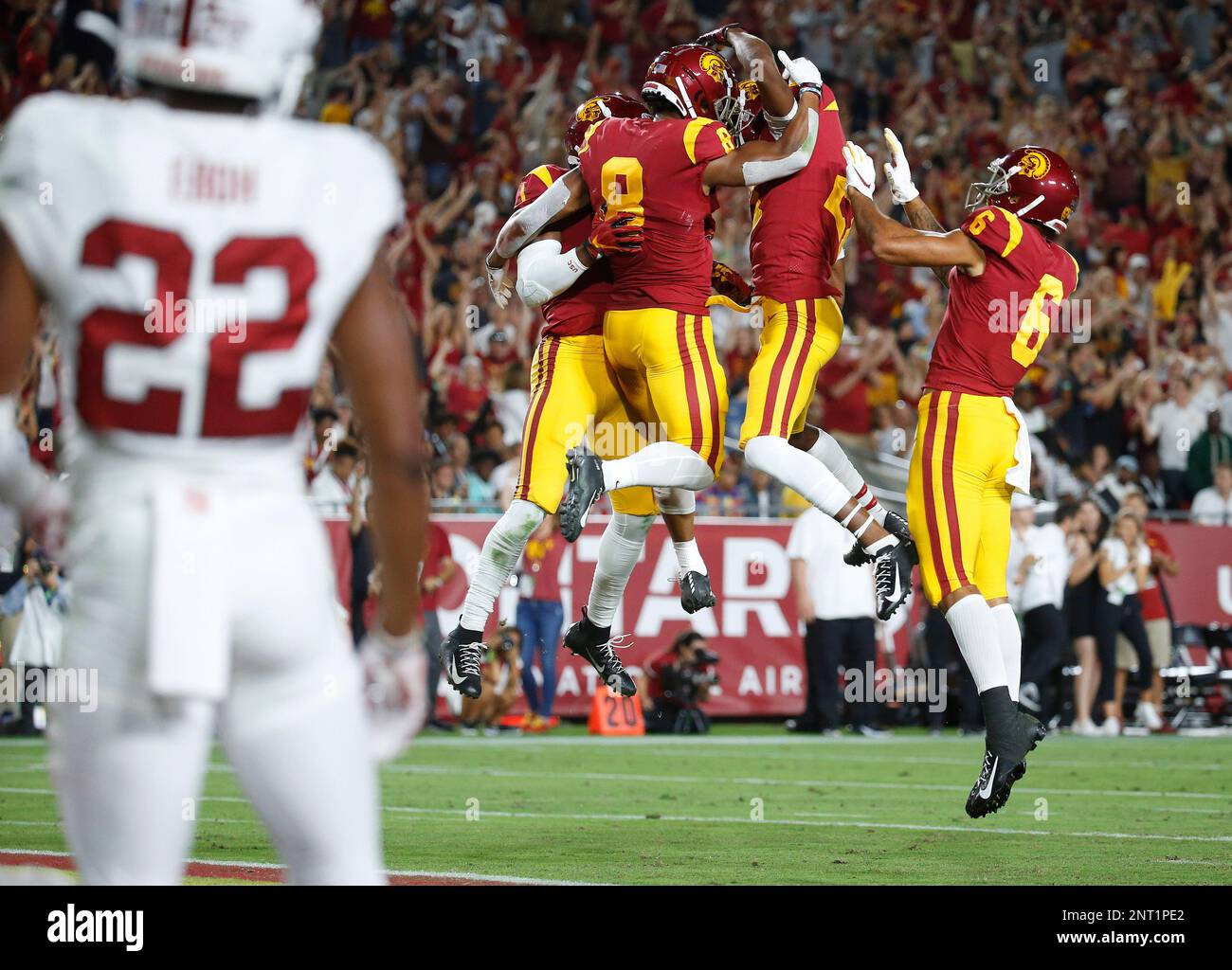 September 07, 2019 USC Trojans wide receiver Amon-Ra St. Brown (8 ...