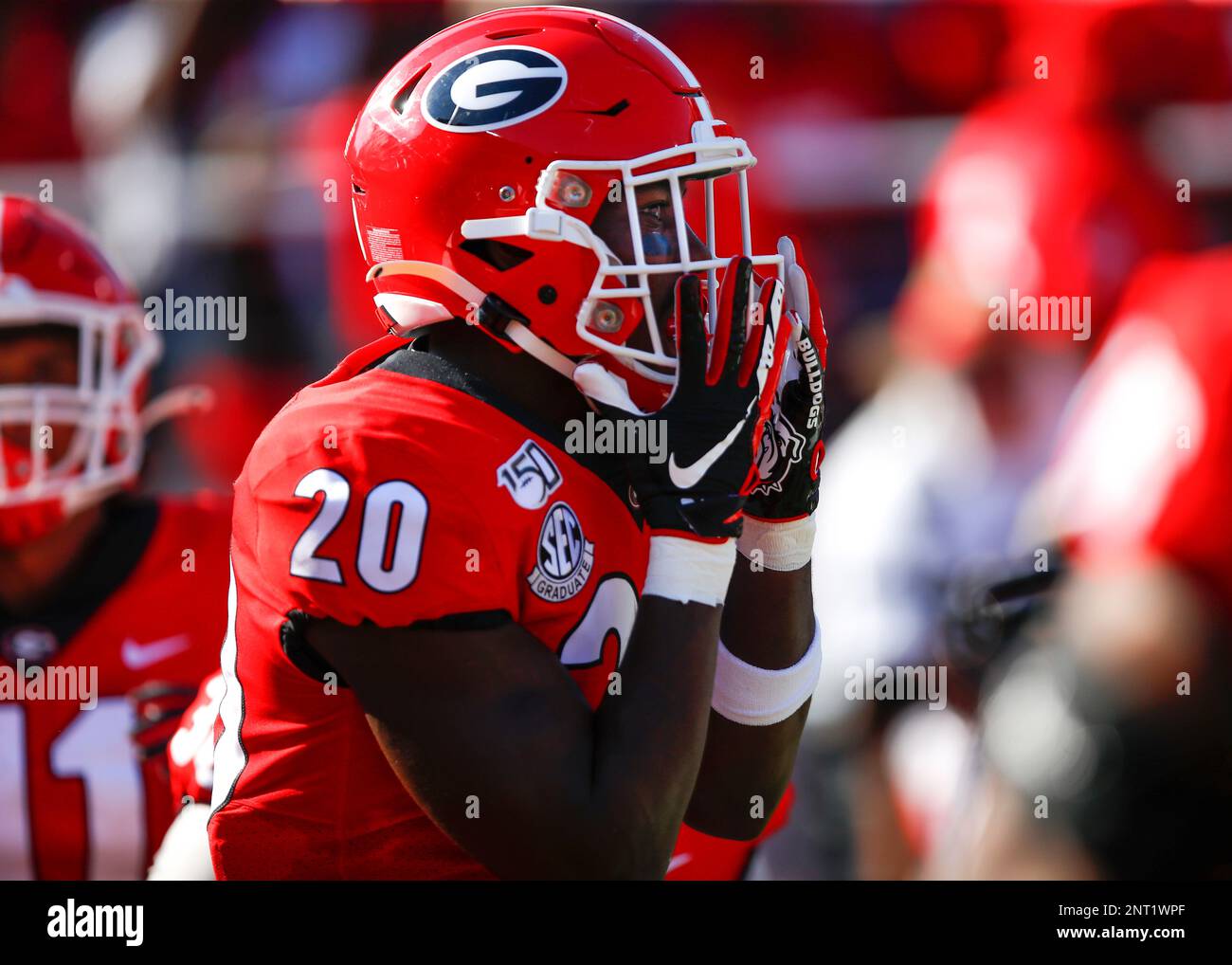 ATHENS, GA - SEPTEMBER 07: Georgia Bulldogs defensive back J.R. Reed ...