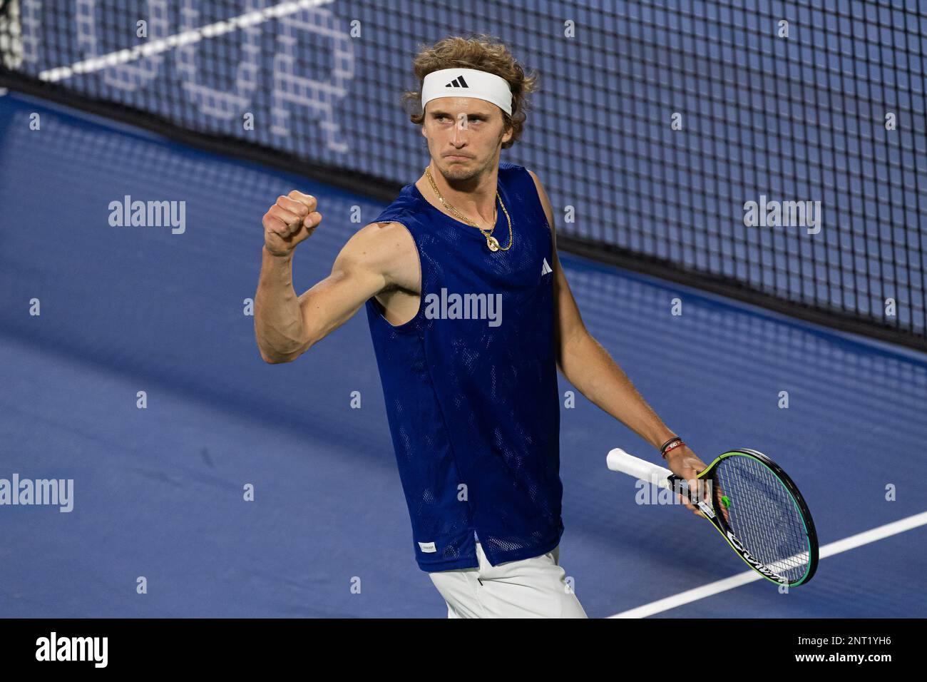 Dubai, United Arab Emirates. February 27, 2023, Alexander Zverev (GER ...