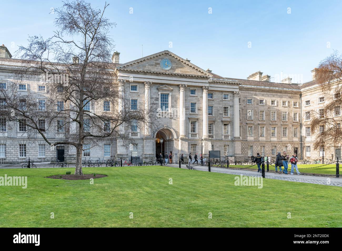 Regent House, the Entrance Building of Trinity College from Parliament ...