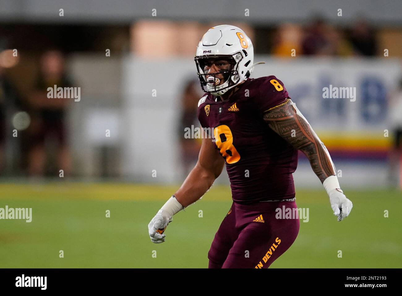 Arizona State linebacker Merlin Robertson (8) in the first half during ...