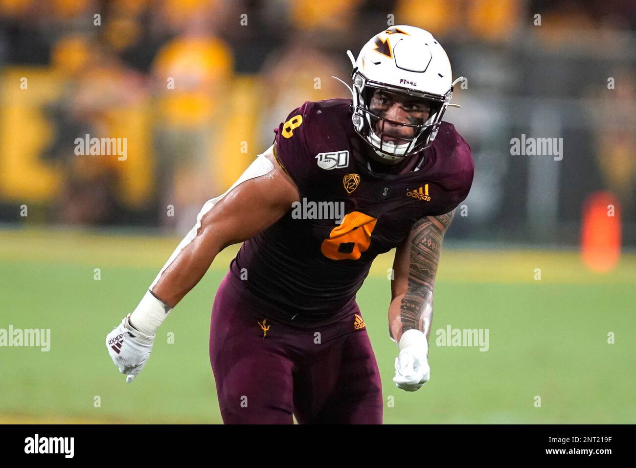 Arizona State linebacker Merlin Robertson (8) in the first half during ...