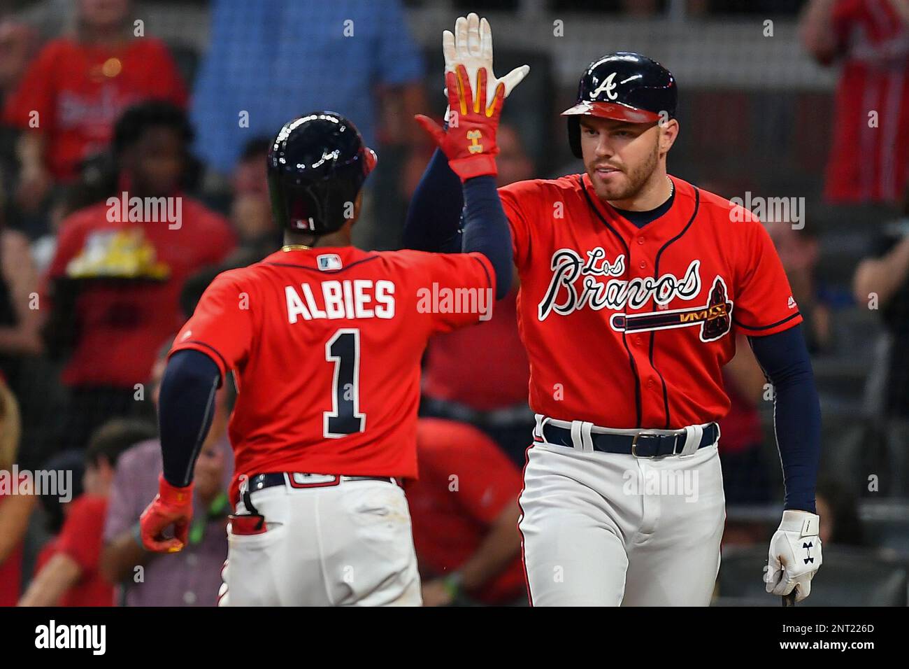 ATLANTA, GA – SEPTEMBER 06: Atlanta Braves first baseman Freddie ...