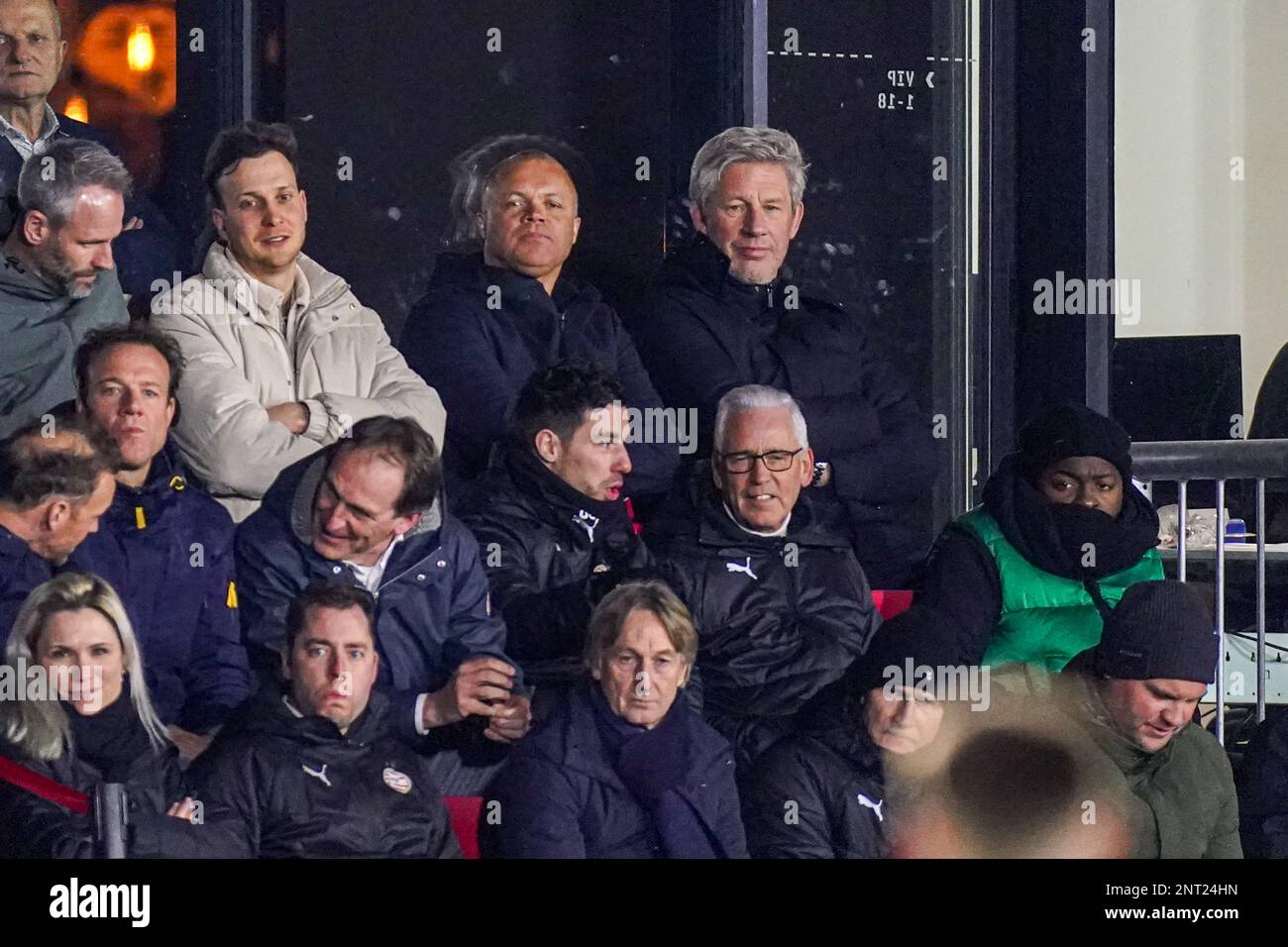 EINDHOVEN, NETHERLANDS - FEBRUARY 27: Marcel Brandts of PSV, Earnest ...