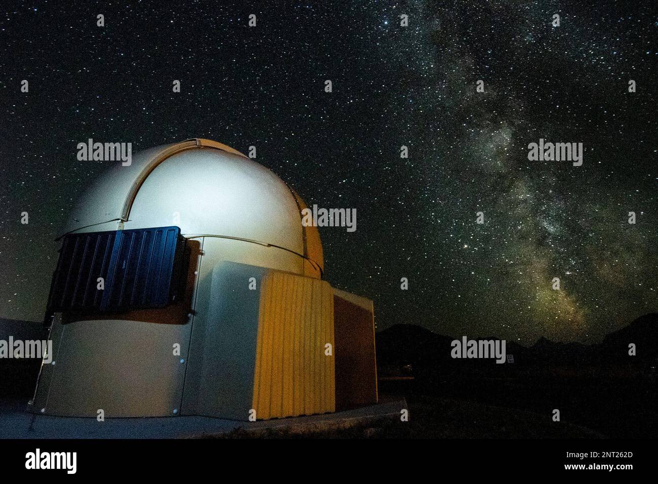 This recent photo shows the Dusty Skies Observatory on the eastern ...