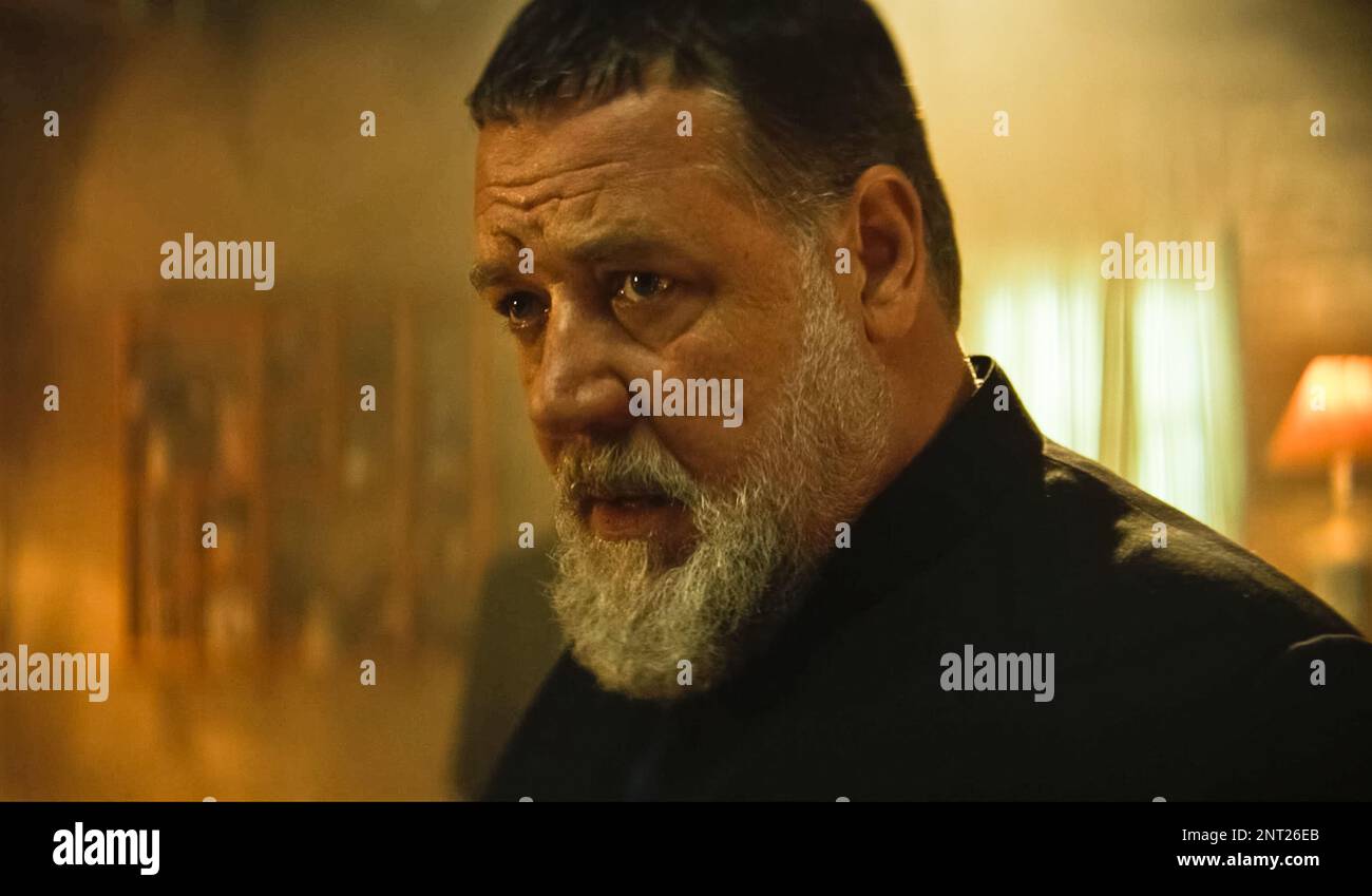 USA. Russell Crowe in the (C)Screen Gems new movie: The Pope's Exorcist ...