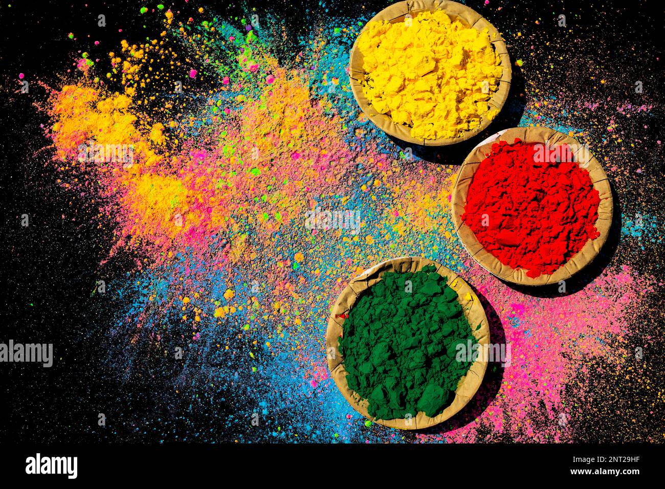 Backgrounds for Holi in India Stock Photo - Alamy