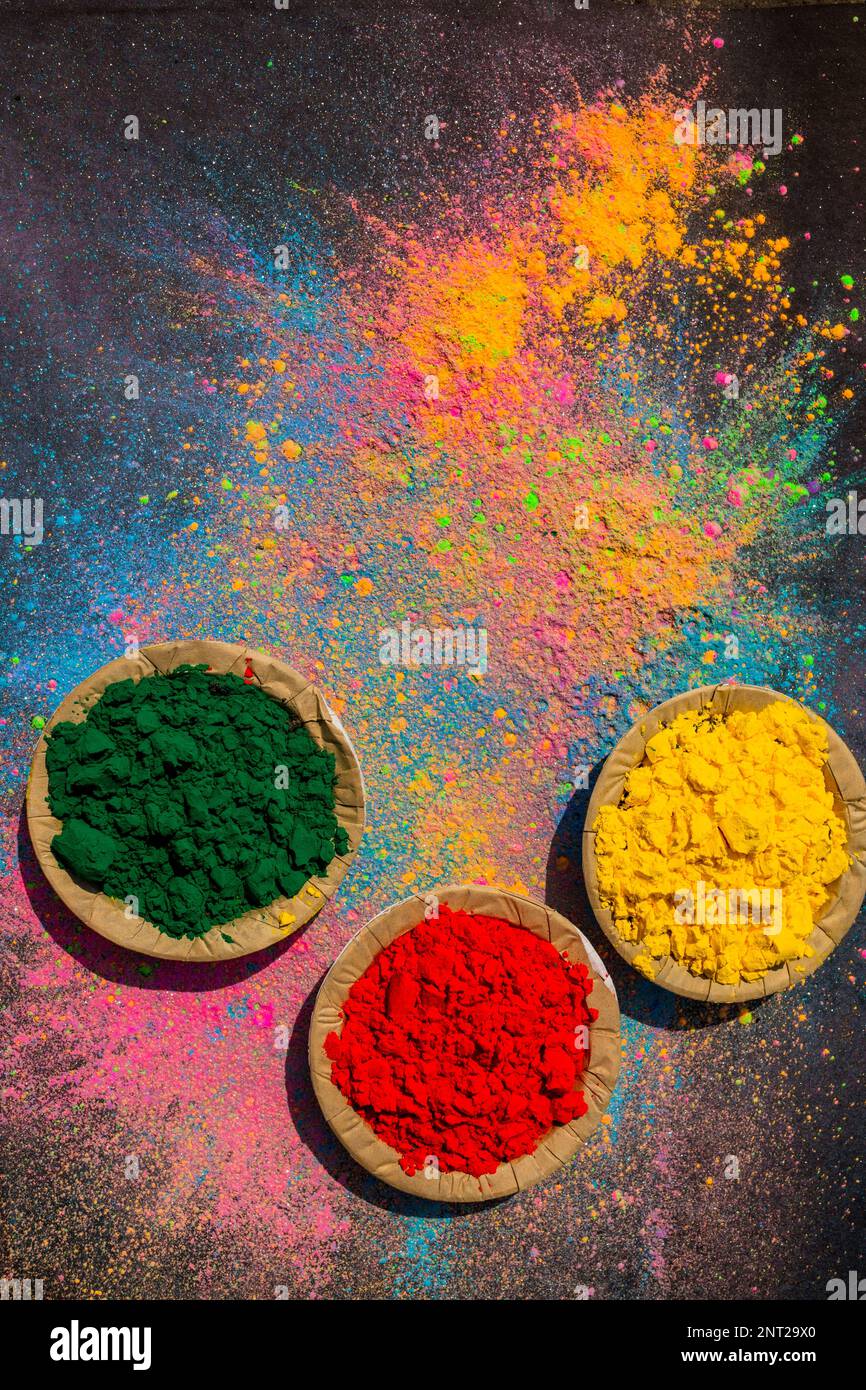 Backgrounds for Holi in India Stock Photo - Alamy