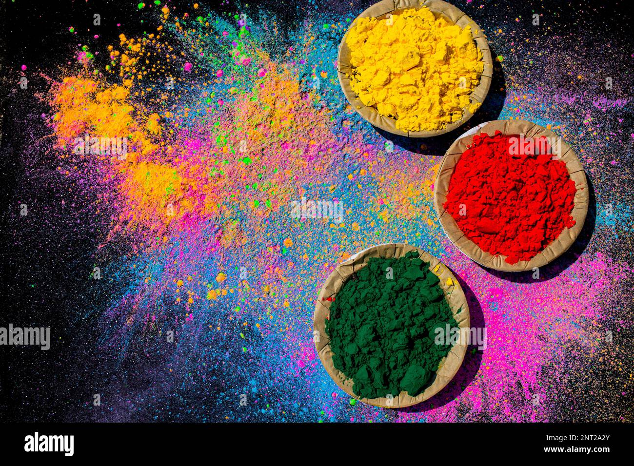 Backgrounds for Holi in India Stock Photo - Alamy