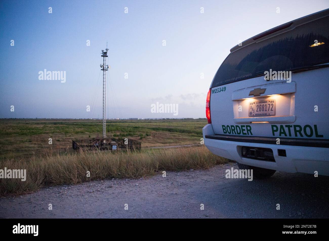 UNITED STATES - AUGUST 20: A Customs and Border Protection vehicle ...