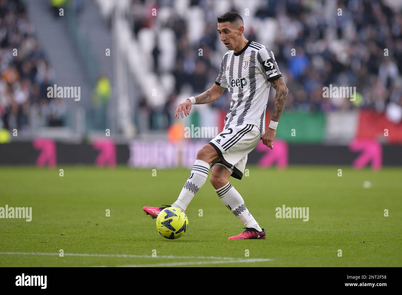 Angel Di Maria (Juventus) during the Serie A Football match between ...