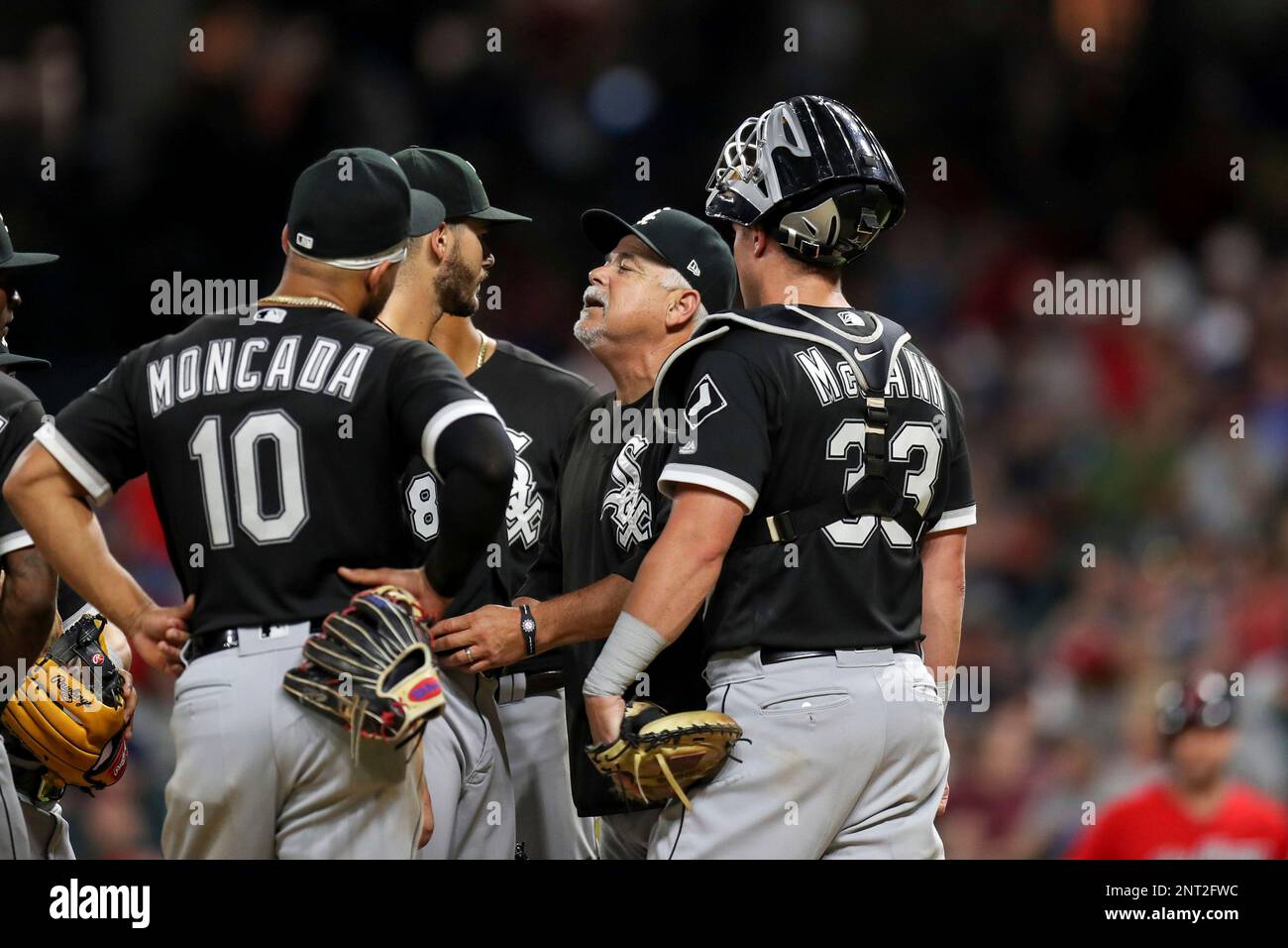 CLEVELAND, OH - SEPTEMBER 03: Chicago White Sox manager Rick Renteria ...
