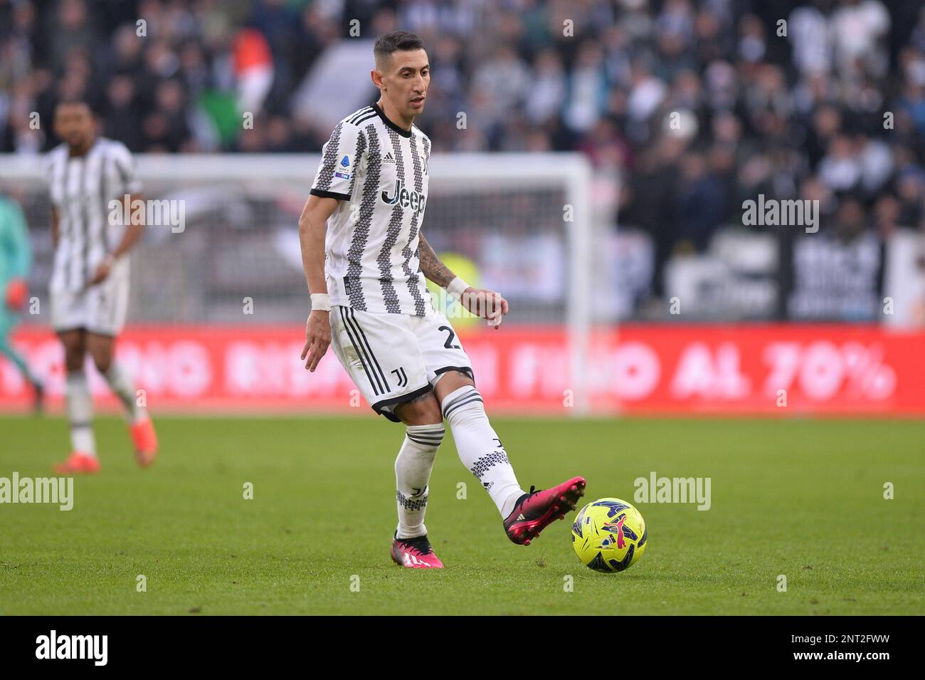 Angel Di Maria (Juventus) during the Serie A Football match between ...