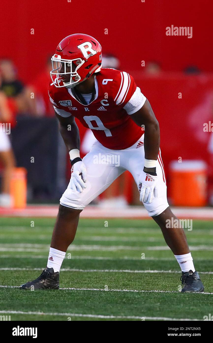PISCATAWAY, NJ - AUGUST 30: Rutgers Scarlet Knights linebacker Tyreek ...
