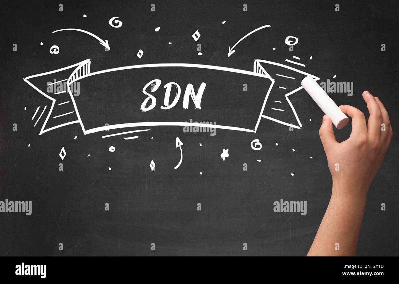 Hand drawing abbreviation concept Stock Photo - Alamy