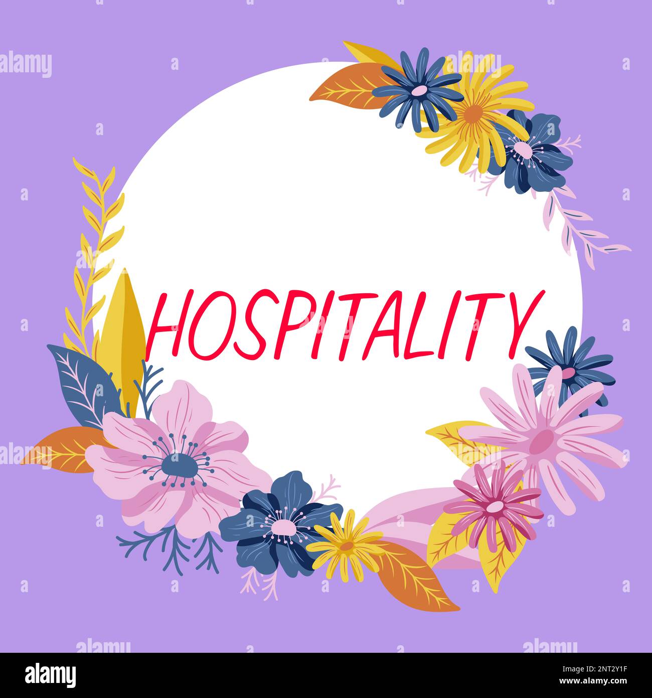 Hand writing sign Hospitality. Conceptual photo the friendly and ...