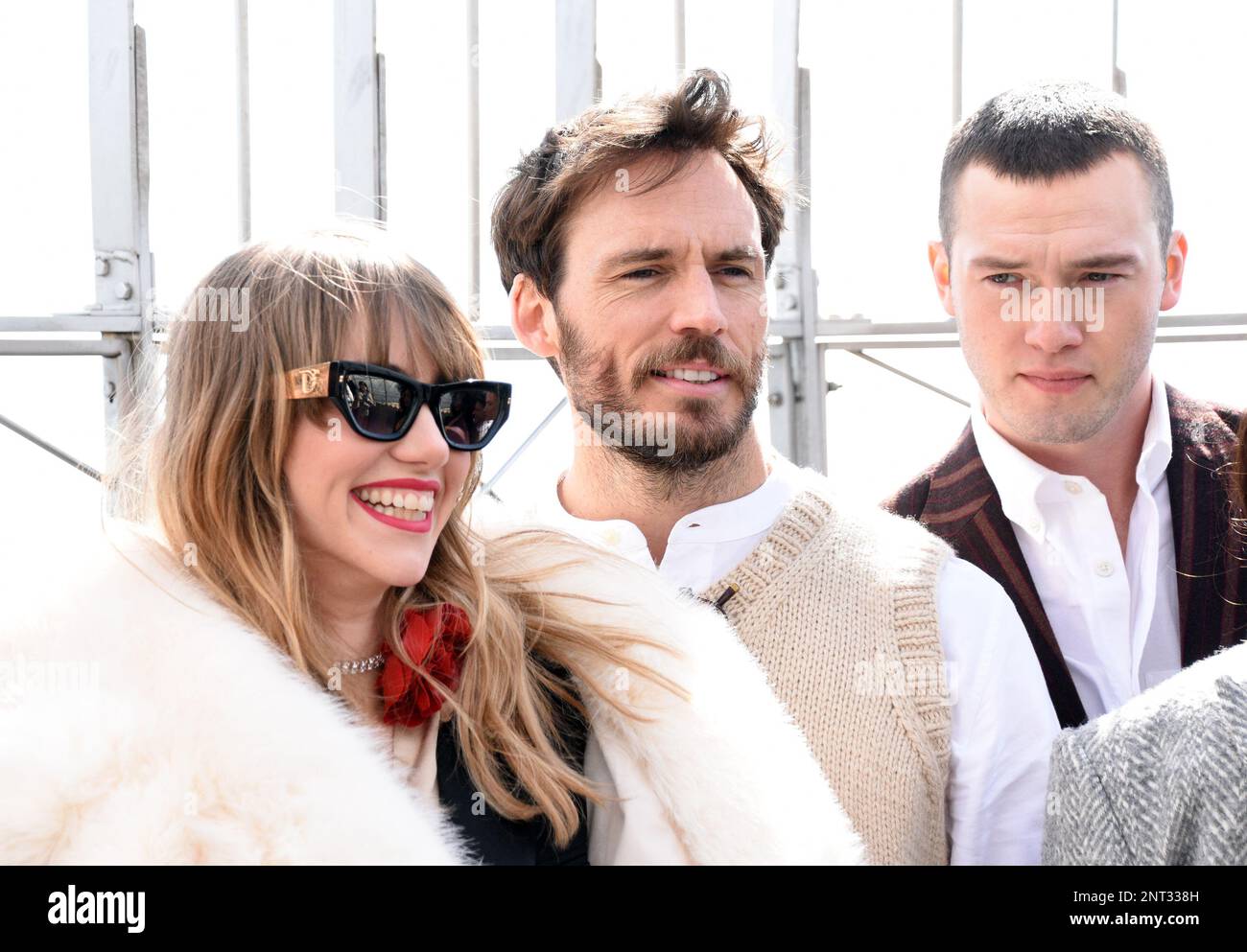 New York, NY, USA. 27th Feb, 2023. Suki Waterhouse and Sam Claflin ...