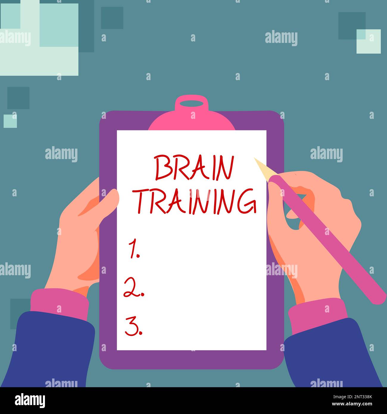 Writing displaying text Brain Training. Business concept mental ...