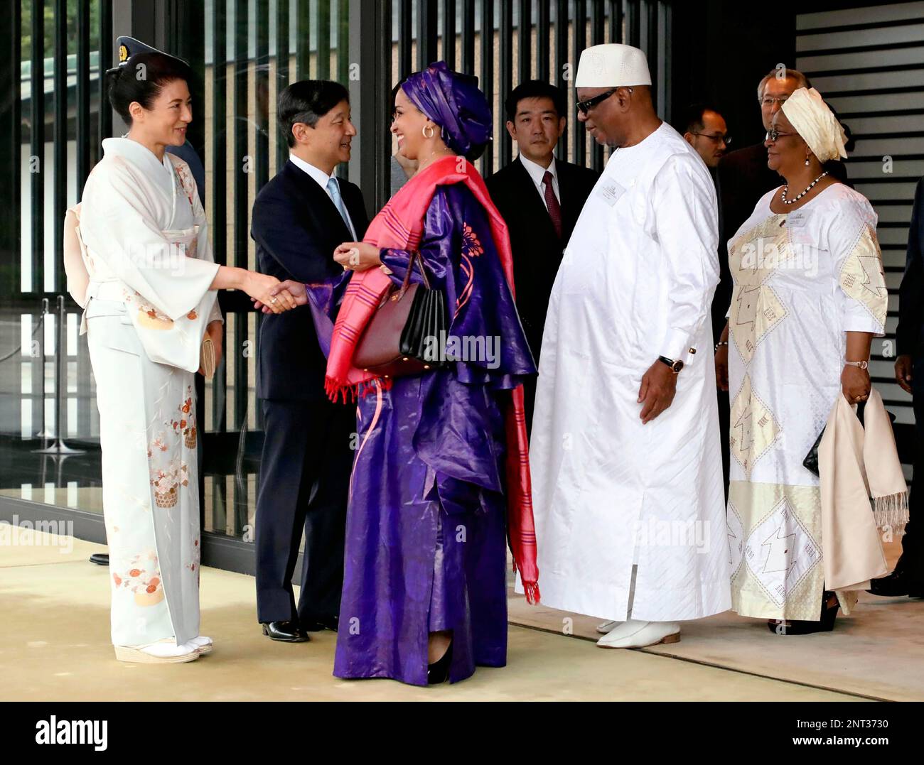Japan's Emperor Naruhito and Empress Michiko see leaders from African ...