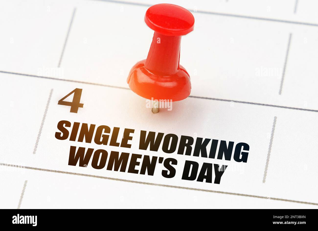 International holidays. On the calendar grid, the date and name of the ...