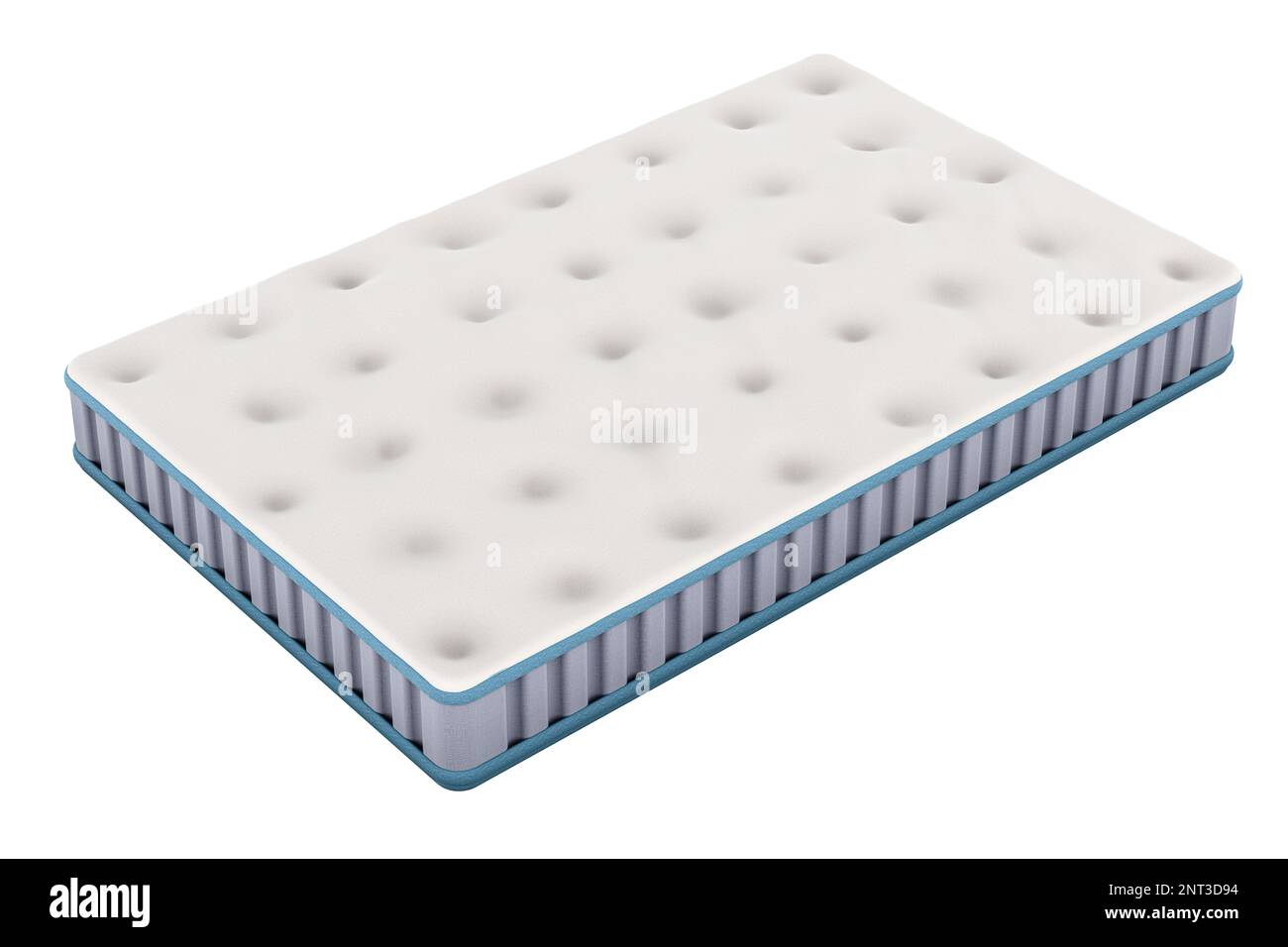 Mattress, 3D rendering isolated on white background Stock Photo - Alamy