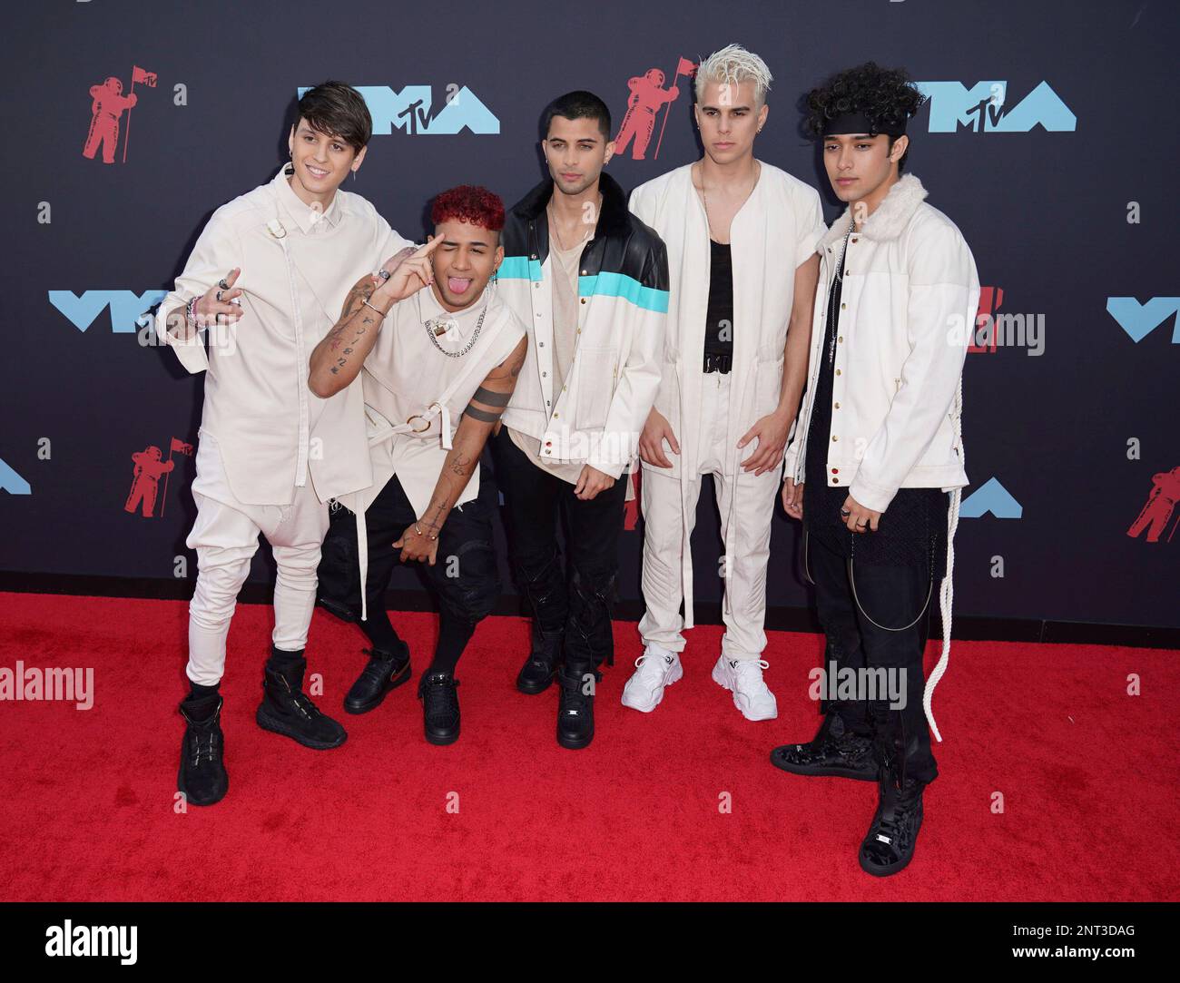 Photo by: zz/John Nacion/STAR MAX/IPx 2019 8/26/19 CNCO at the 2019 MTV ...