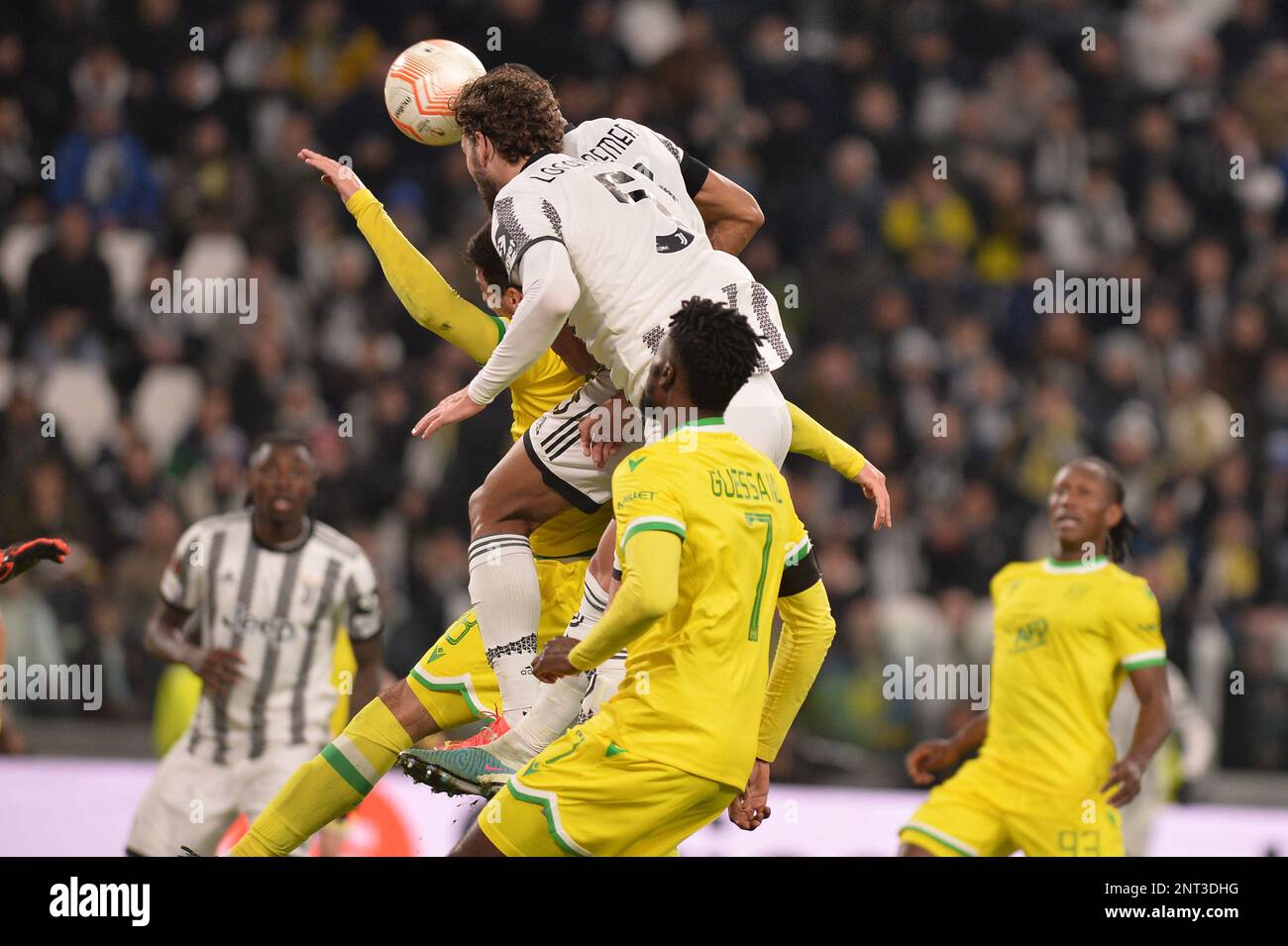 Manuel Locatelli (Juventus) during the action who have generated a ...