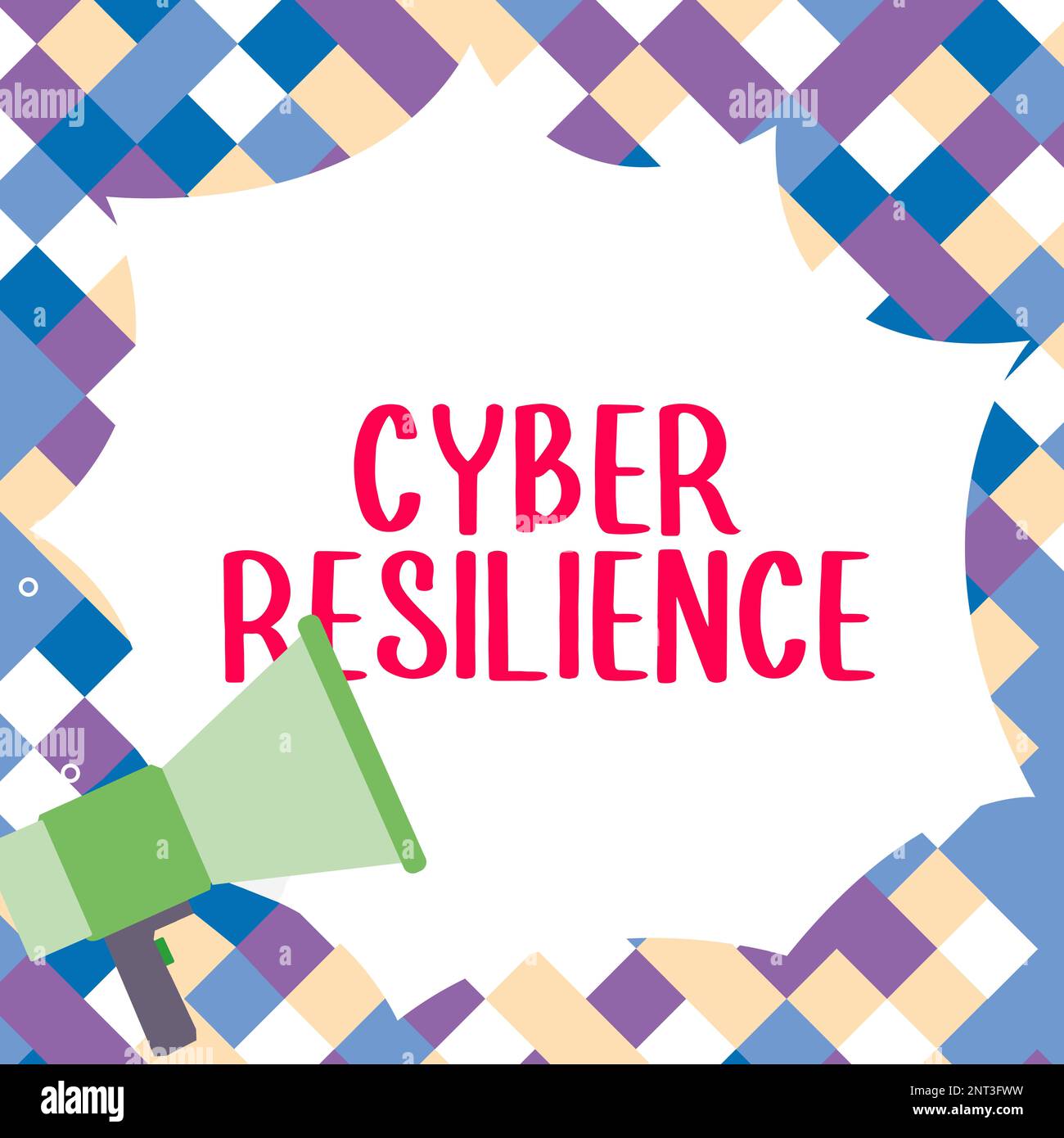 Conceptual display Cyber Resilience. Concept meaning measure of how ...