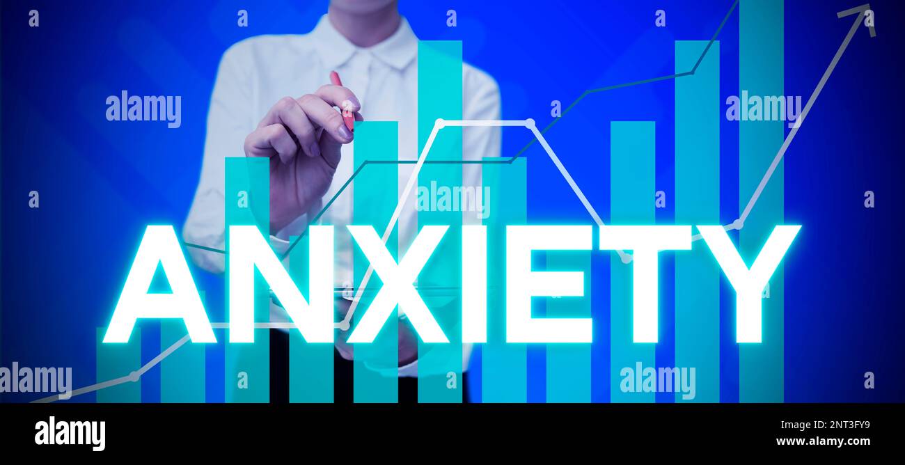 Inspiration showing sign Anxiety. Internet Concept Excessive uneasiness ...